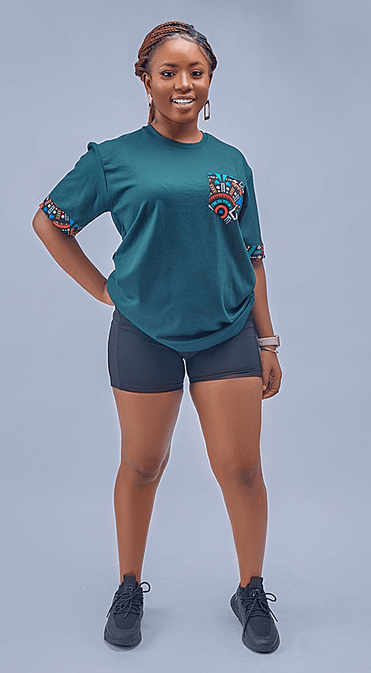 Ankara Mix T-shirt, Ankara T-shirt, T-shirt, Touch of Ankara II African ...