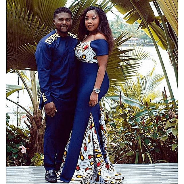 African couples outfits, African couples attire, African men clothing ...